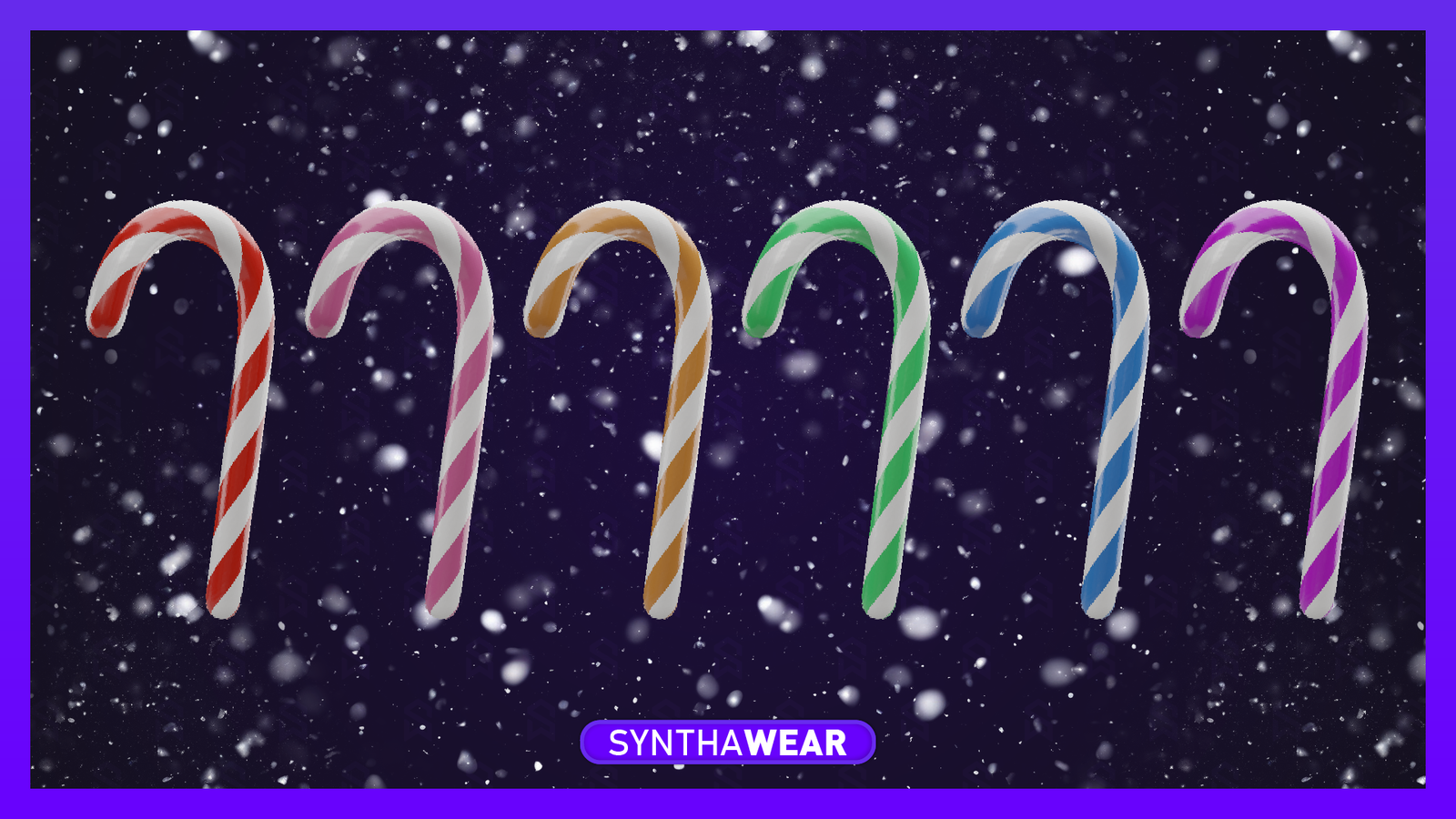 Free Candy Cane | VRChat Asset | PC & Quest - SynthaWear - BOOTH