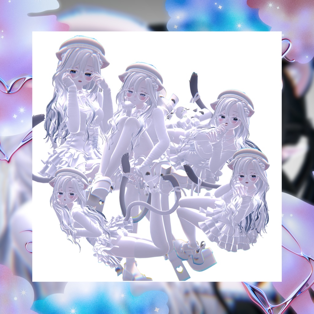 [無料あり ]キューティ セクシーポーズセット 02 - NO:ISE - BOOTH