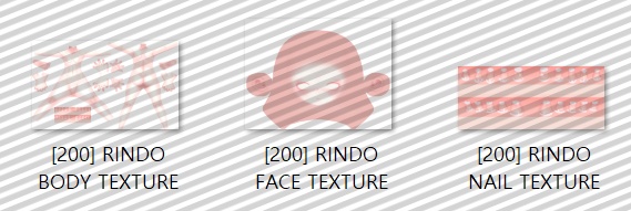 [FRUIT] RINDO BODY/NAIL TEXTURE - EBACK Shop - BOOTH