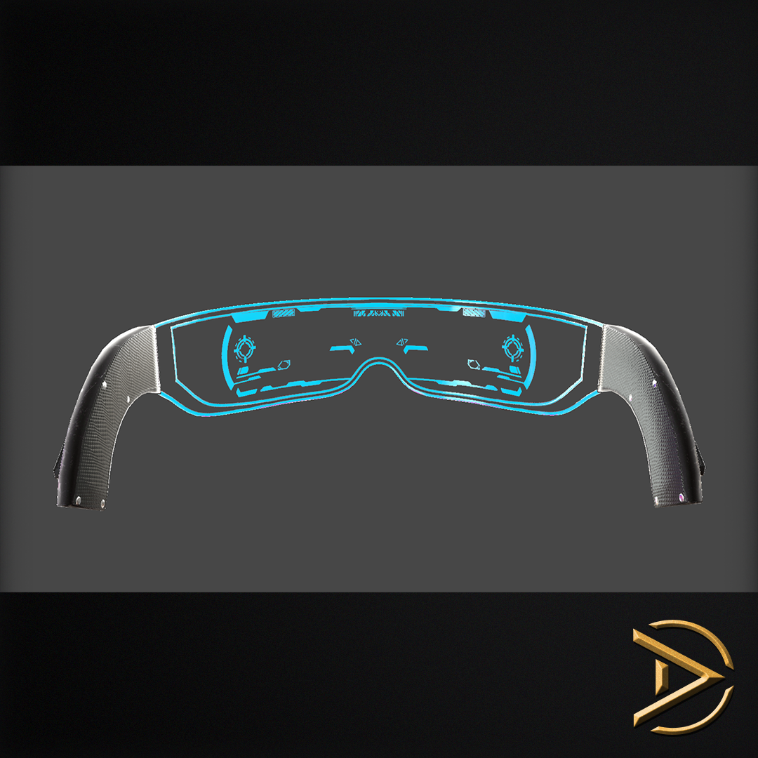 Cyberpunk Holo Visor - Dynamus - BOOTH