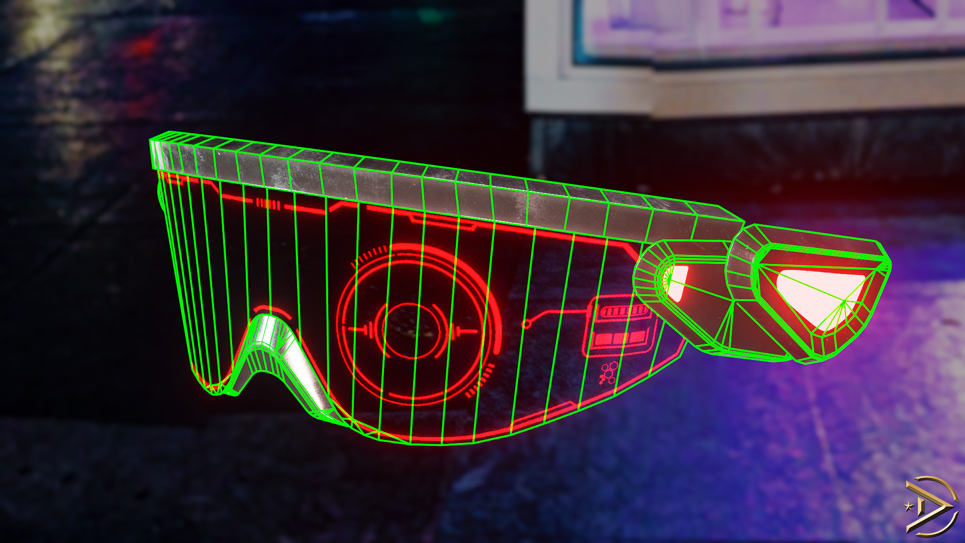 Cyberpunk Visor - Dynamus - BOOTH