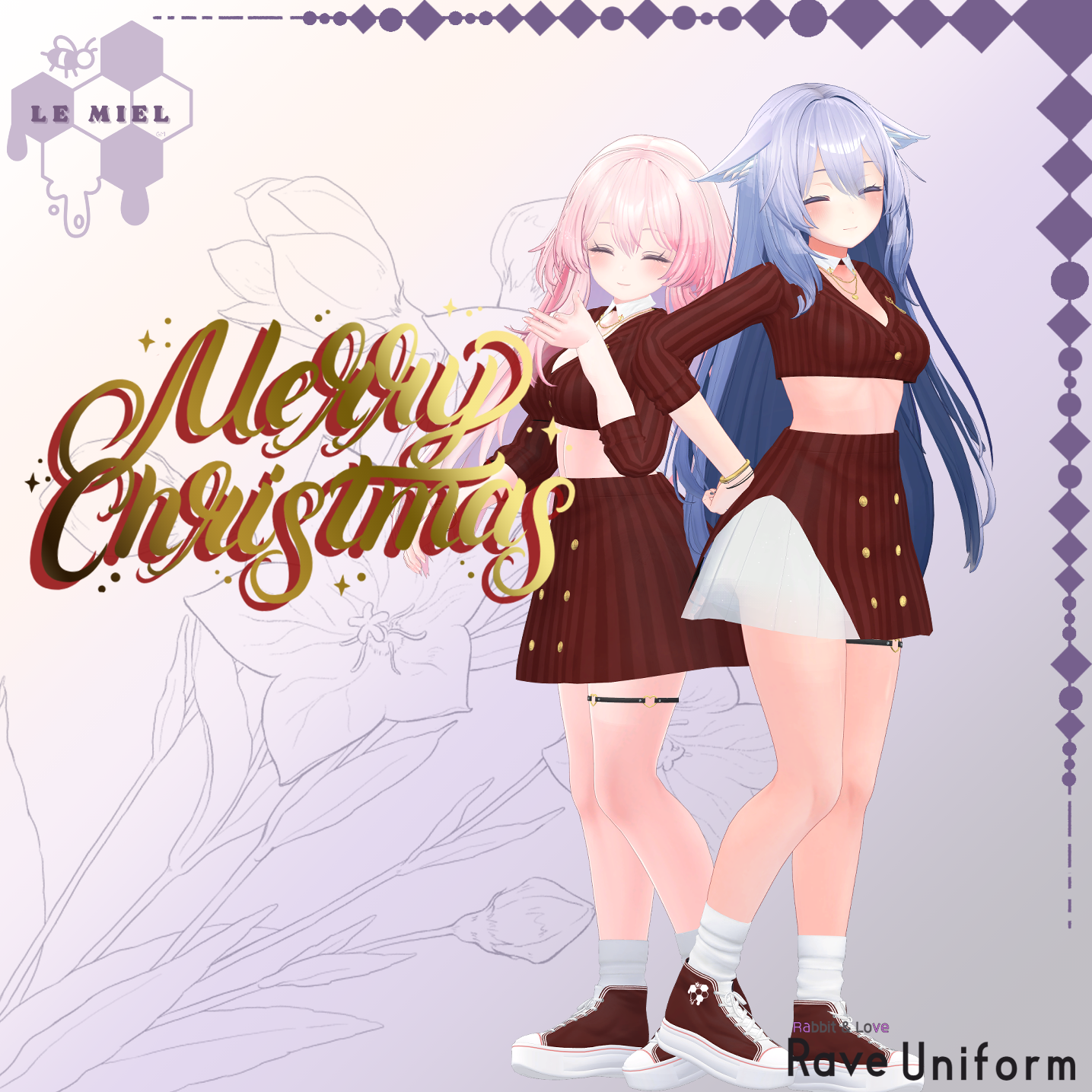【PB対応】 Rave_Uniform VRC用 - Le miel Atelier - BOOTH