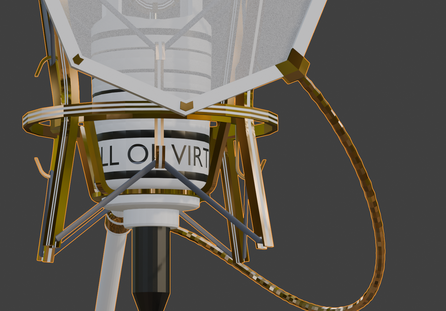 WARUDO(PRO-URP) PROP HCM001-condenser microphone - NAME-D's HELL OF ...