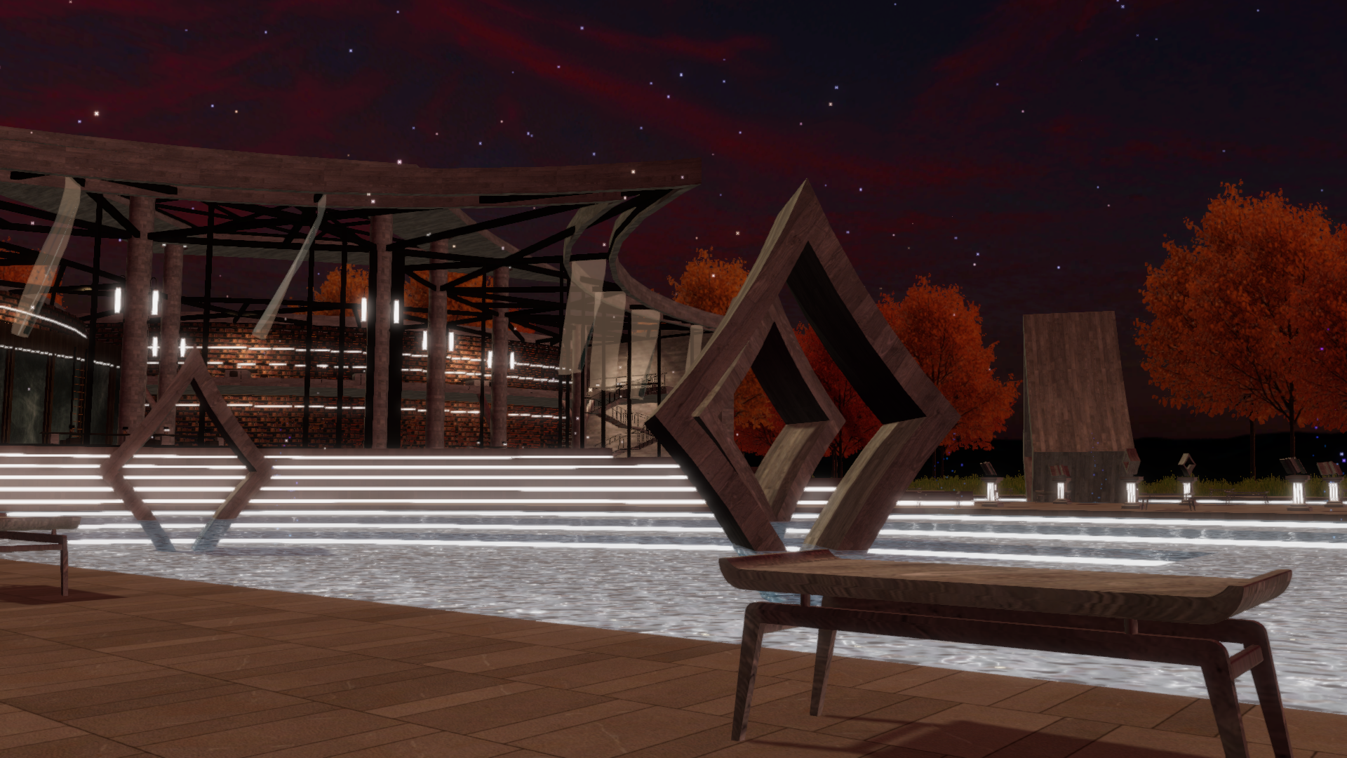 WARUDO(PRO/STANDARD) ENVIRONMENT - W035 DIA (library) - NAME-D's HELL OF VIRTUAL - BOOTH