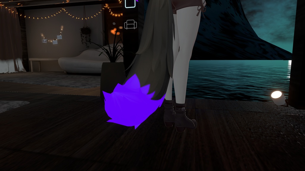 Manuka Hair and Tail Emissions (5 colors) - Woofuu - BOOTH