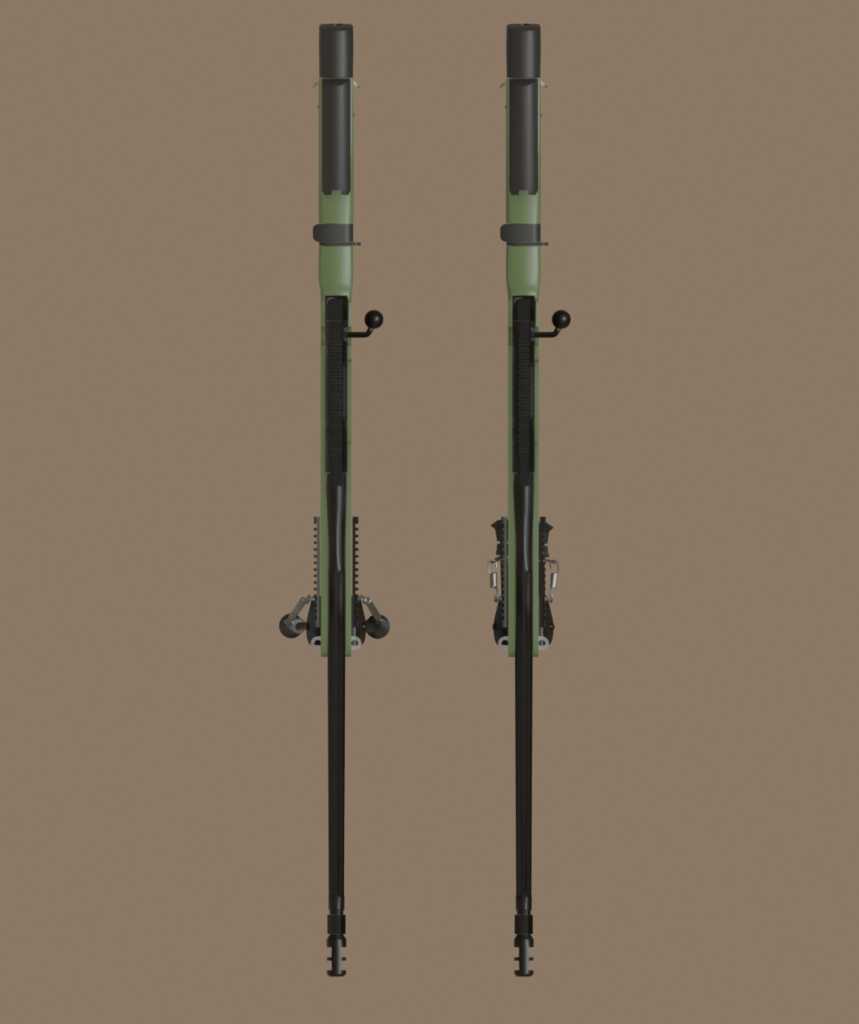 [3Dmodel]Accuracy International L118A1/L96A1 AW - KuromameTororoModeling - BOOTH