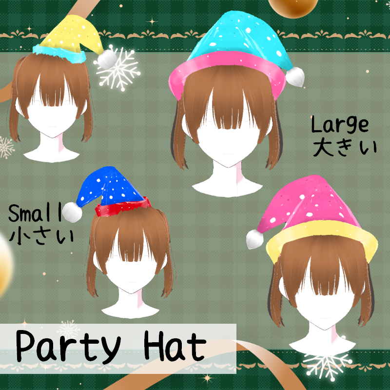 VRoid イベントハット Event Hat - bikonosShop - BOOTH