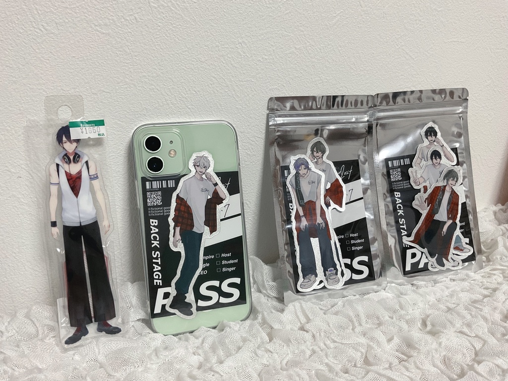 【非公式】VACHSSステッカー Aセット(夢･不･葛) - yokukande - BOOTH