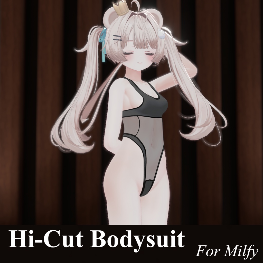 Hi-Cut Bodysuit for Milfy/ミルフィ - keissen - BOOTH