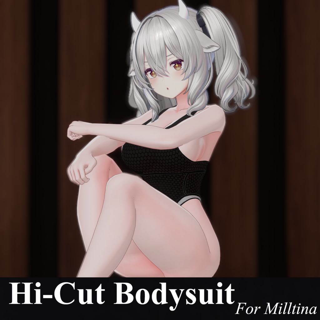 【4アバター】 Hi-Cut Bodysuit - keissen - BOOTH