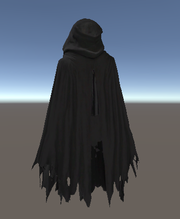 影裂の静衣 - Shadow Rift Cloak【VRChat想定3Dモデル／退廃×黒フード×lilToon】 - Otosan ...