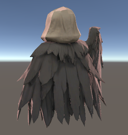 片翼の残衣 - Fallen Plume Mantle【VRChat想定3Dモデル／退廃×ボロ羽×lilToon】 - Otosan ...