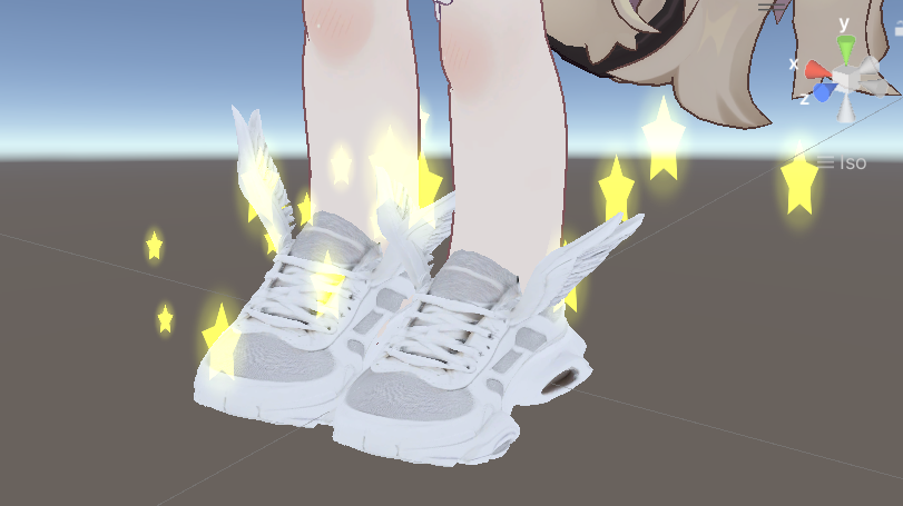【VRChat/MA対応】LovePopSneakers キプフェル対応 ギミック付 - Otosan Creation - BOOTH