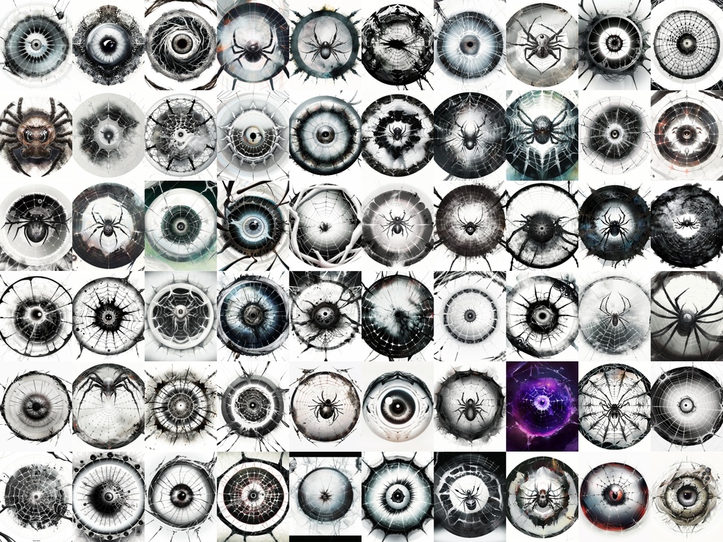 Spider Web Eye Texture Pack - textureforge - BOOTH