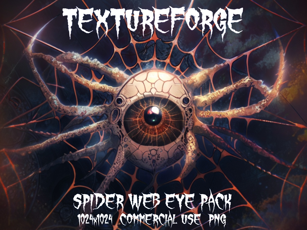 Spider Web Eye Texture Pack - textureforge - BOOTH