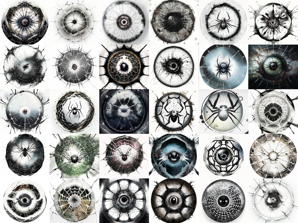 Spider Web Eye Texture Pack - textureforge - BOOTH