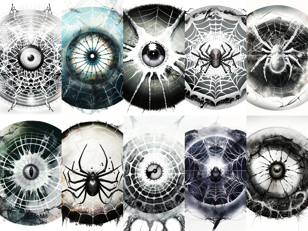 Spider Web Eye Texture Pack - textureforge - BOOTH
