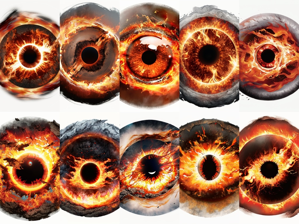 Fire Eye Texture Pack - textureforge - BOOTH