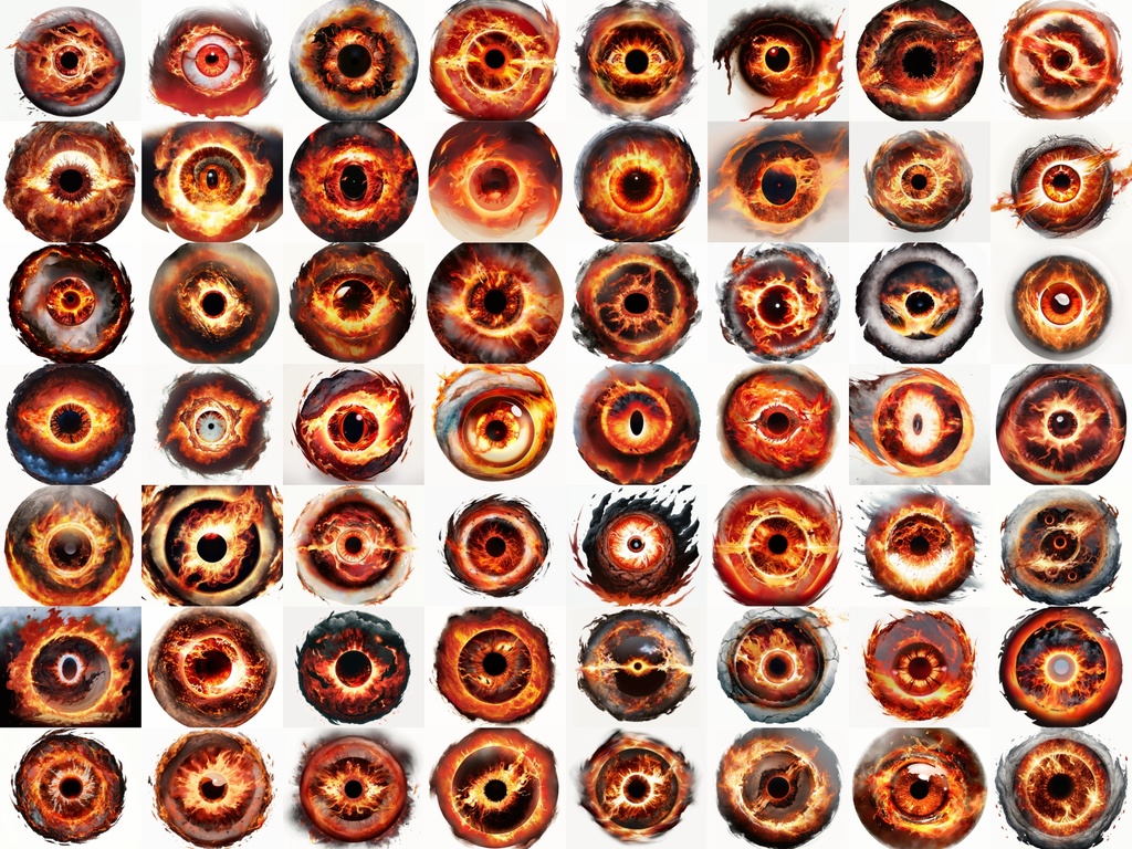 Fire Eye Texture Pack - textureforge - BOOTH