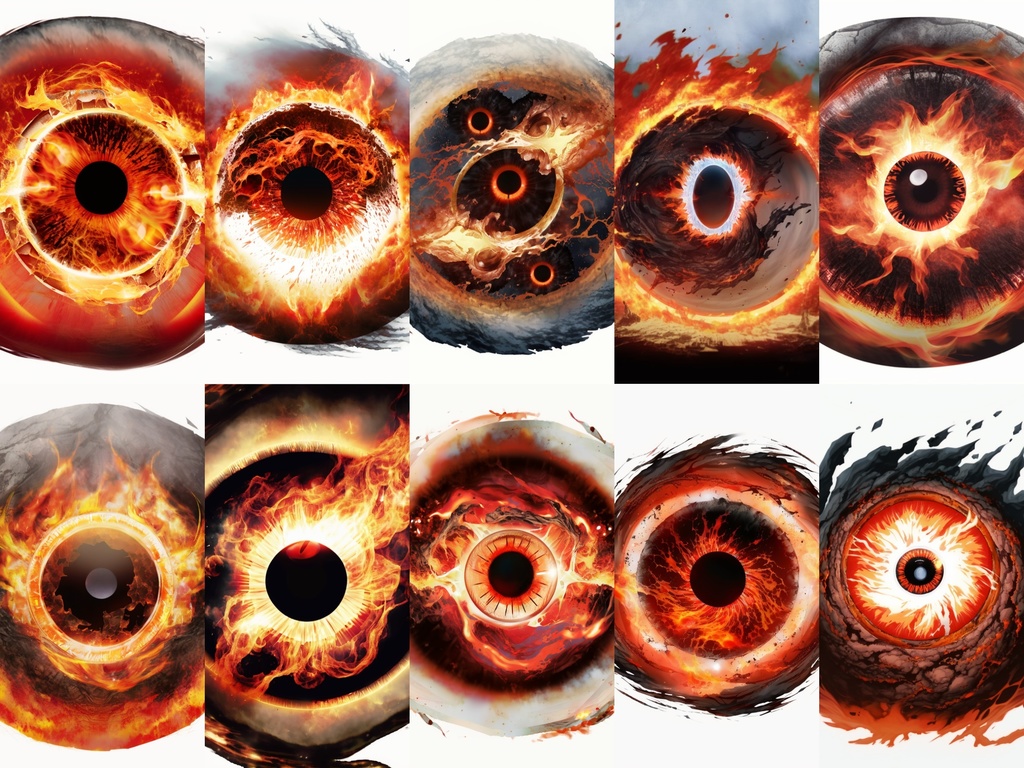 Fire Eye Texture Pack - textureforge - BOOTH