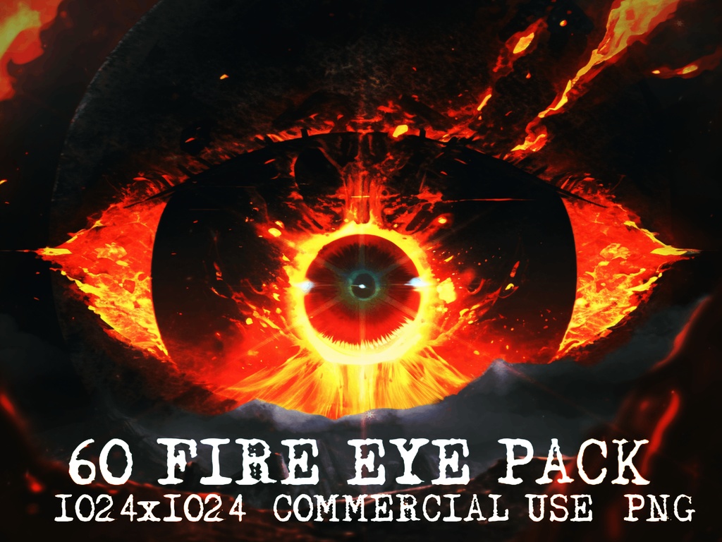 Fire Eye Texture Pack - textureforge - BOOTH