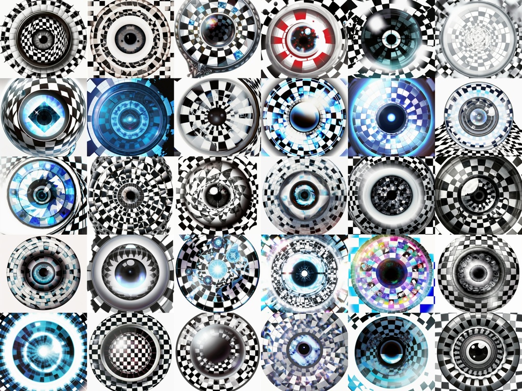 Checker Board Eye Texture Pack - Checkmate Your Design! - textureforge ...