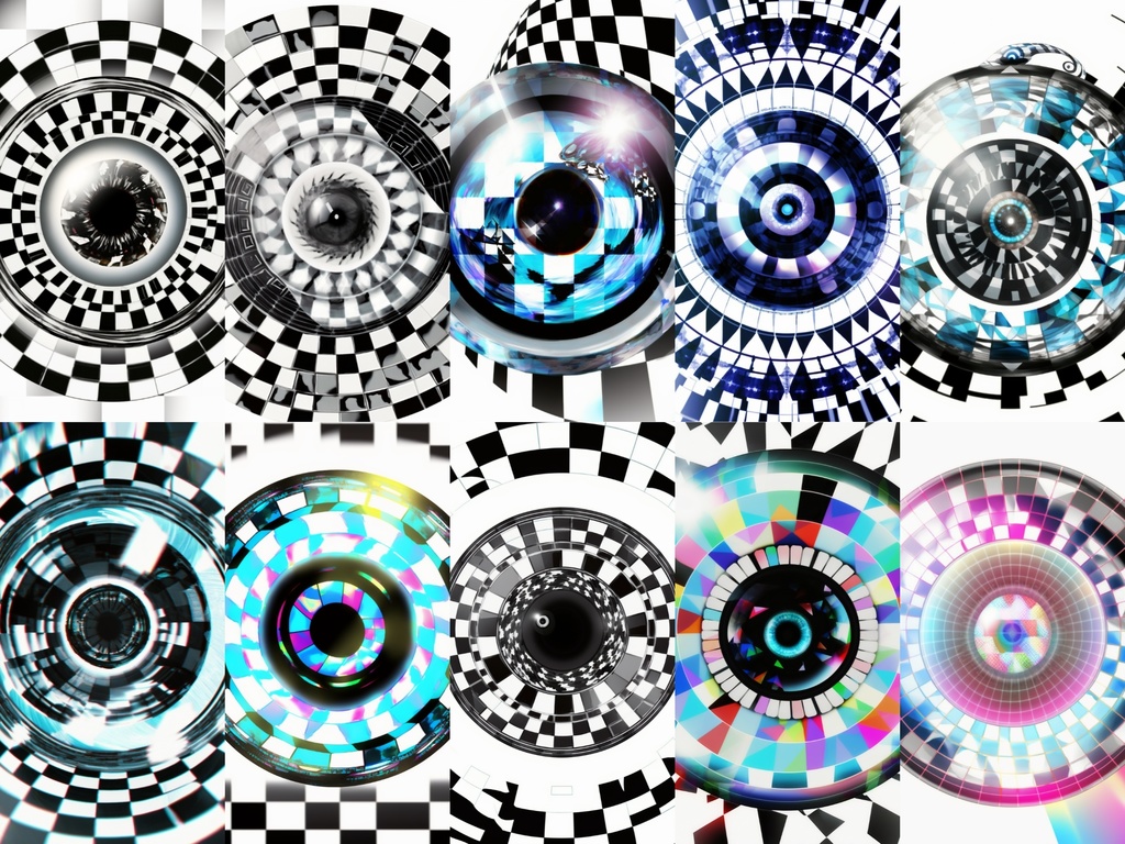 Checker Board Eye Texture Pack - Checkmate Your Design! - textureforge ...
