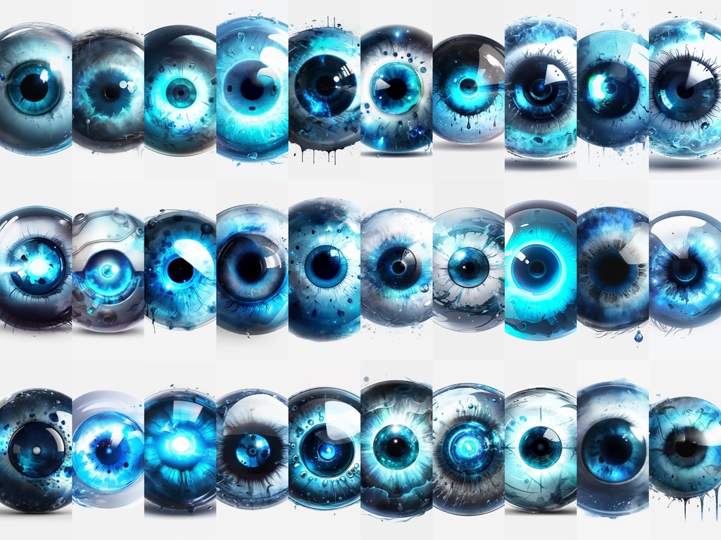 Blue Eye Pack - textureforge - BOOTH