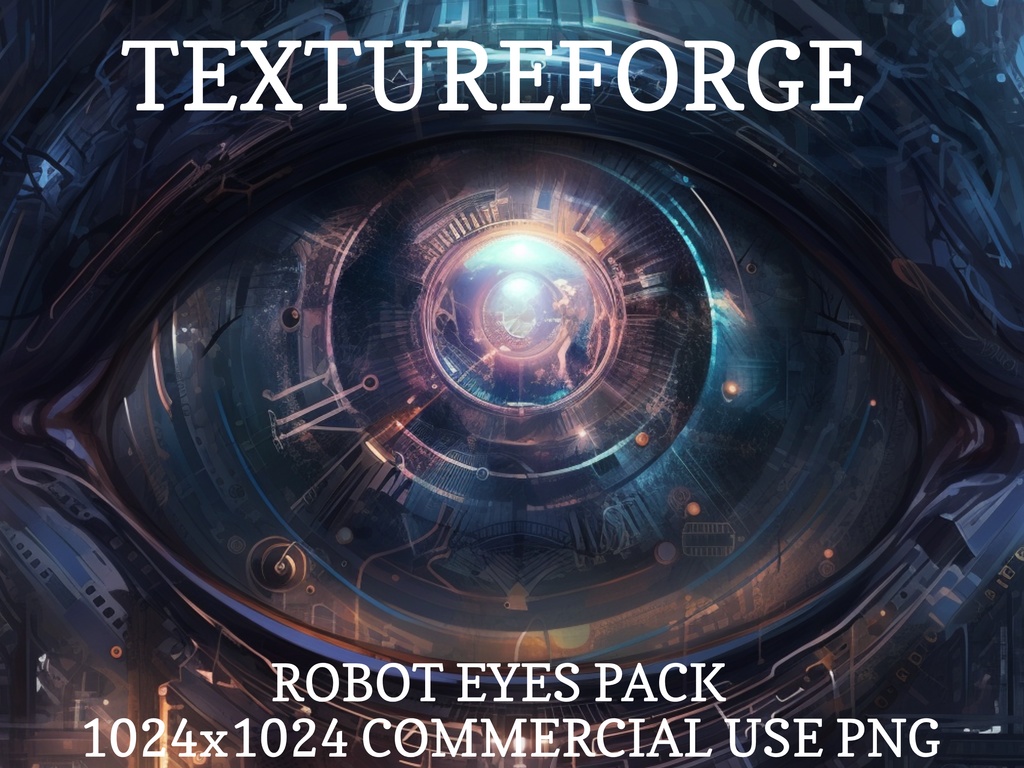 Robot Eye Pack - textureforge - BOOTH
