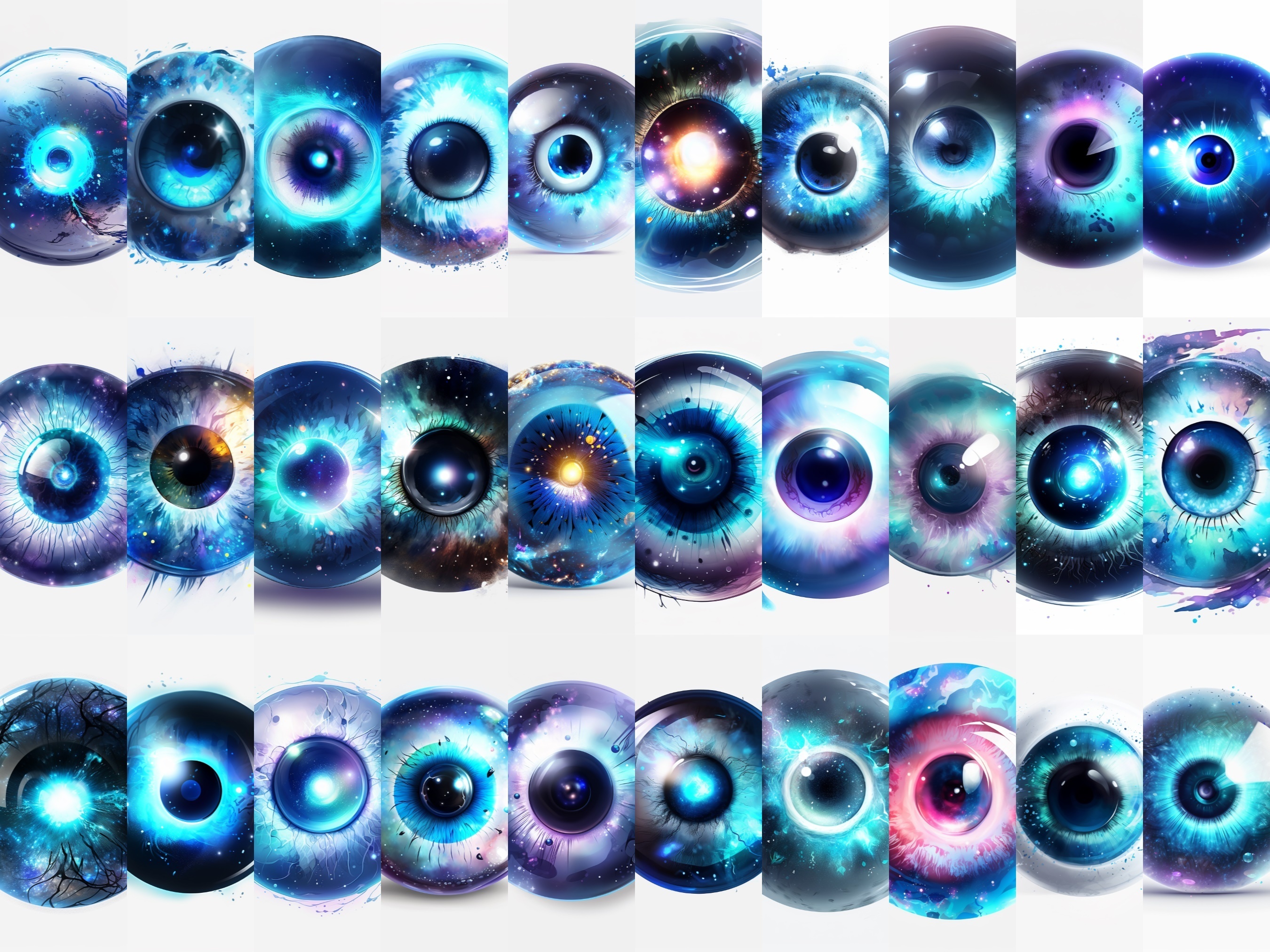 Galaxy 2 Eye Pack - textureforge - BOOTH