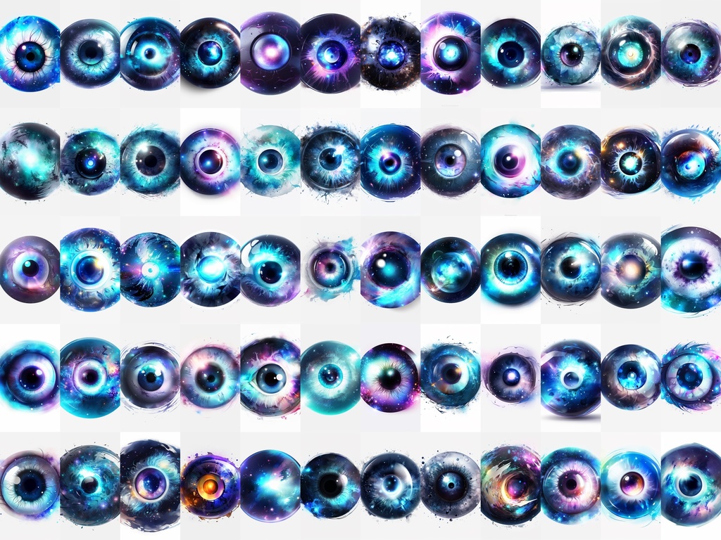 Galaxy 2 Eye Pack - textureforge - BOOTH