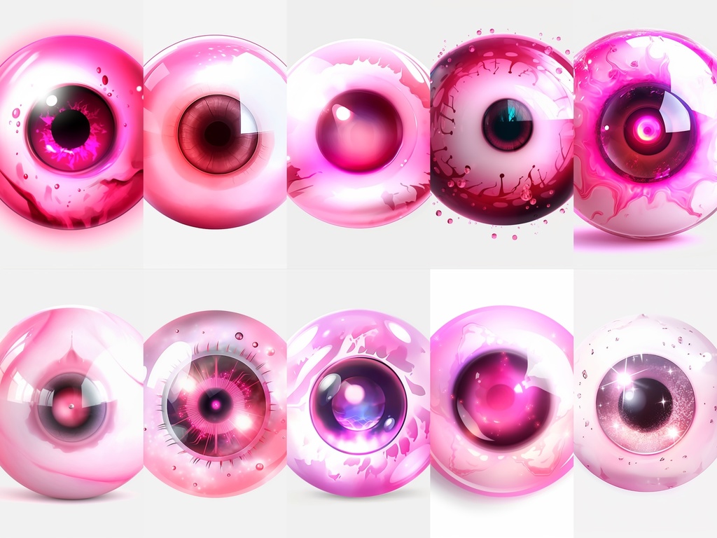 Pink Eye Pack - textureforge - BOOTH