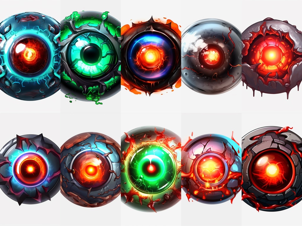 Doom Eye Pack - textureforge - BOOTH