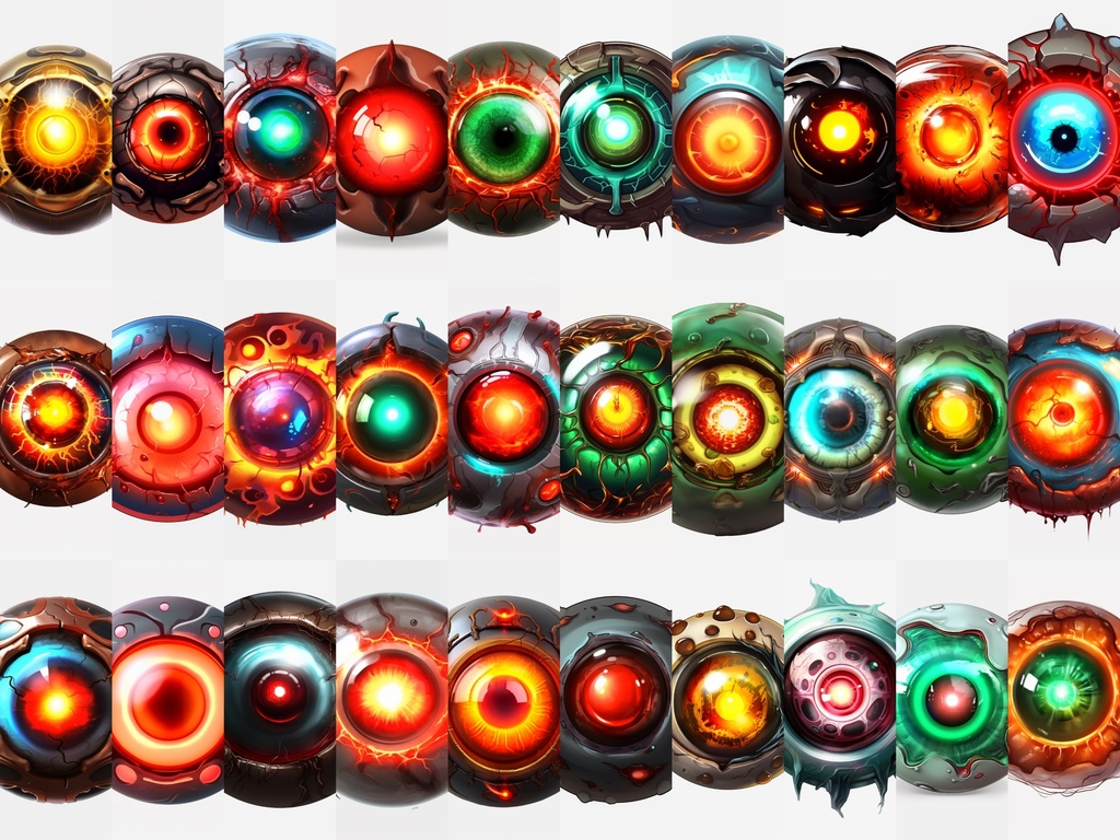 Doom Eye Pack - textureforge - BOOTH