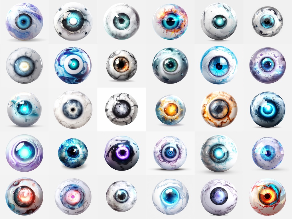 Marble Eye Pack - textureforge - BOOTH