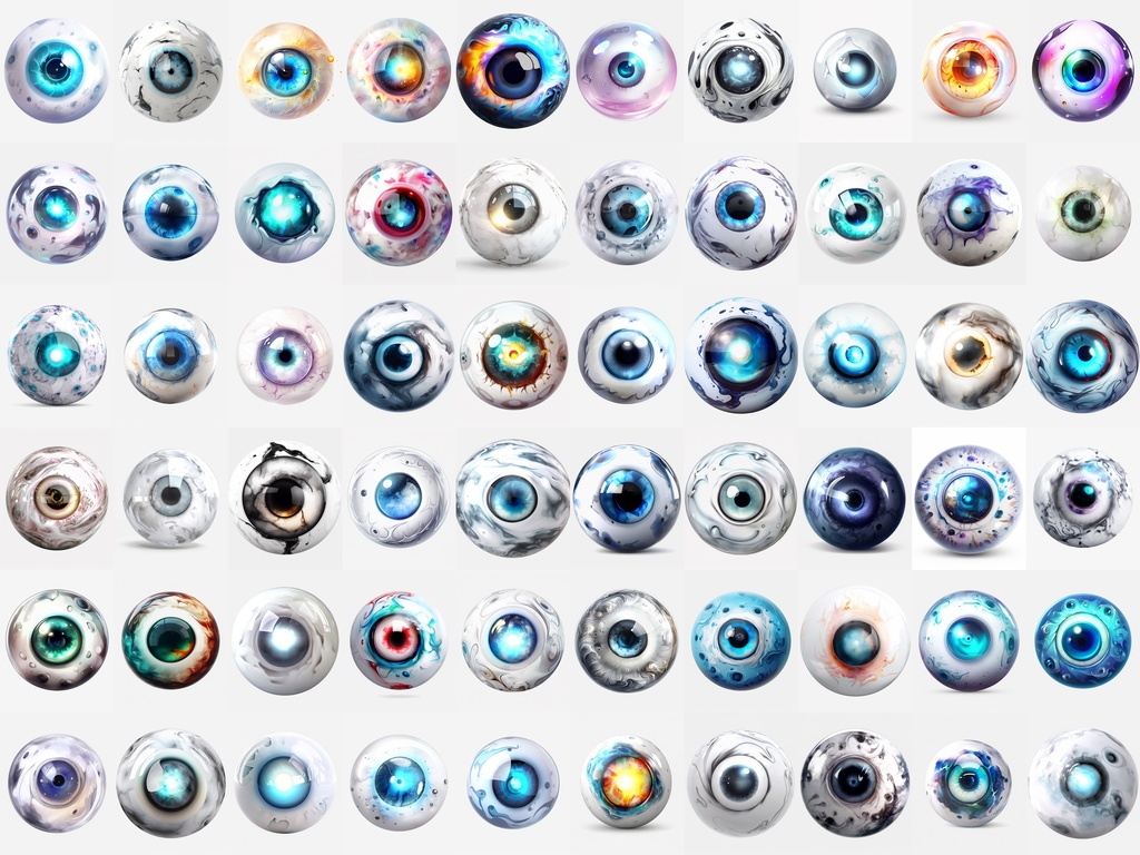 Marble Eye Pack - textureforge - BOOTH
