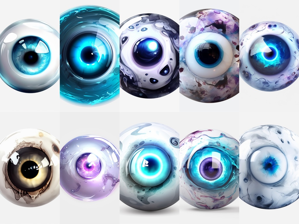 Marble Eye Pack - textureforge - BOOTH