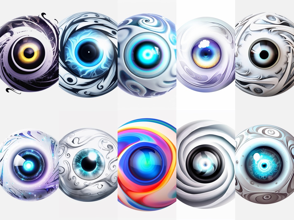 Spiral Eye Pack - textureforge - BOOTH
