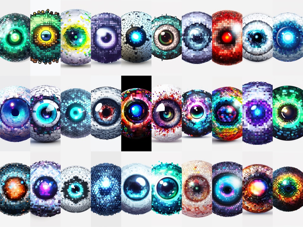 Pixel Eye Pack - textureforge - BOOTH