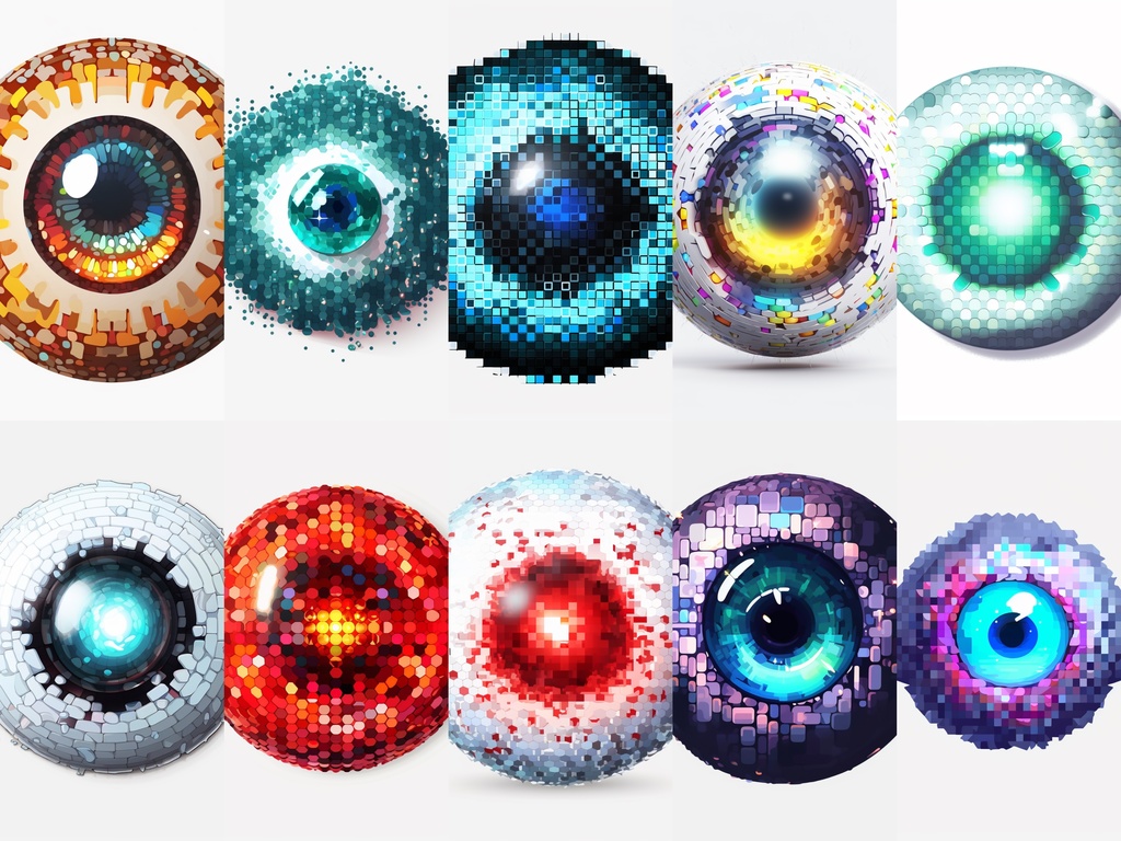 Pixel Eye Pack - textureforge - BOOTH