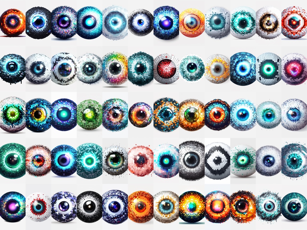 Pixel Eye Pack - textureforge - BOOTH