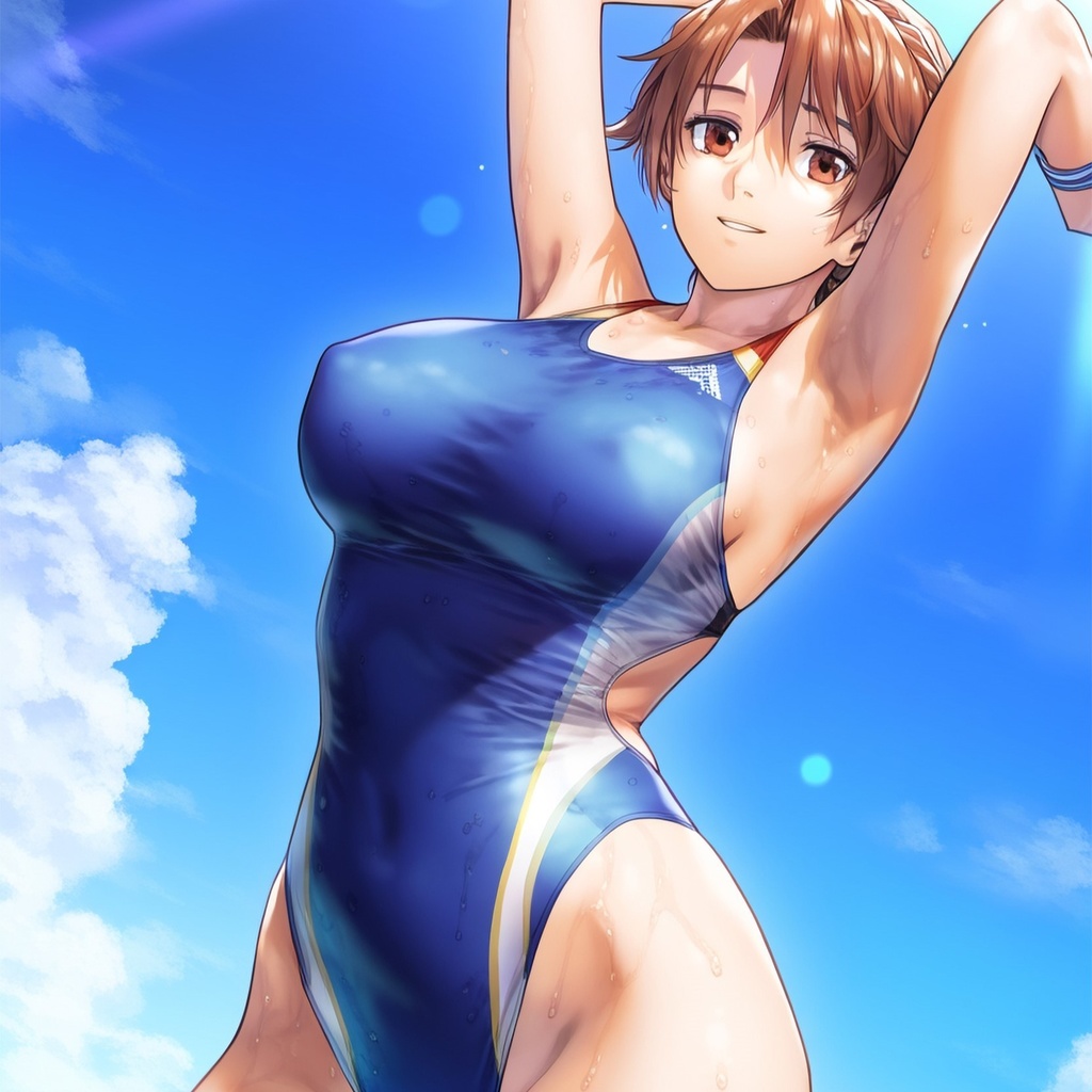 AI 水着（縦型52枚） 20240918_01 - brzezy - BOOTH