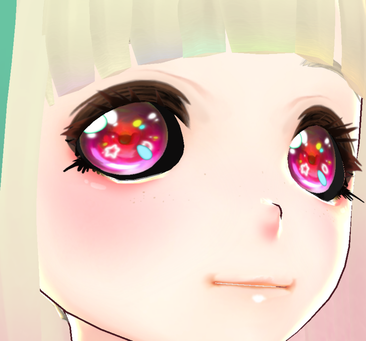 Vroid EYES Vroidの目| Black Sclera Texture | 黒の強膜のテクスチャ ...
