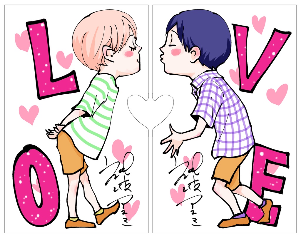 ミニアクスタLOVE（セット） - かんなみ屋 - BOOTH