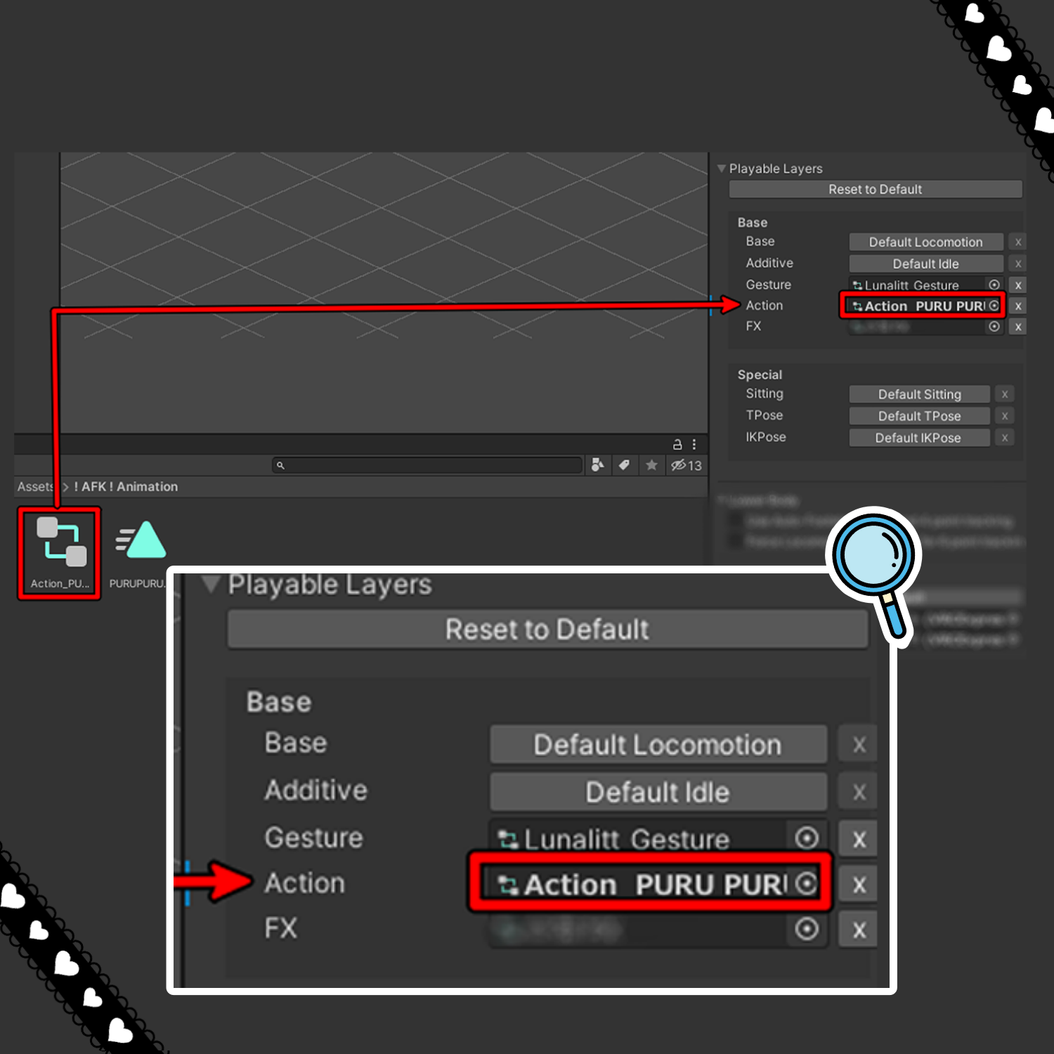 【AFK】 Lying sleep AFK animation for Lunalitt - PURU:PURU - BOOTH