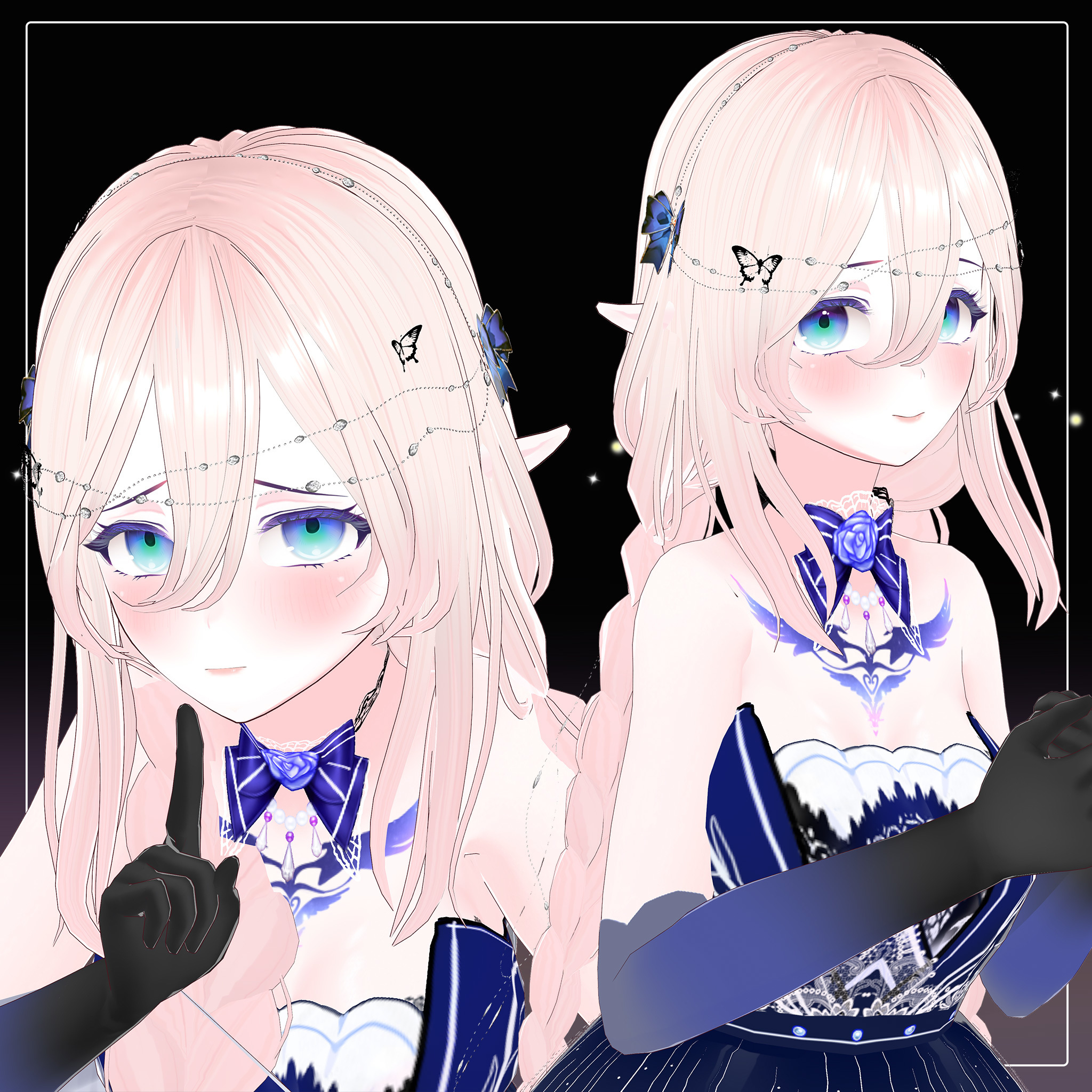 [vrm/vroid/vrc]オリジナル3Dモデル 「アティスです」 - Live3Dモデルスタジオ - BOOTH