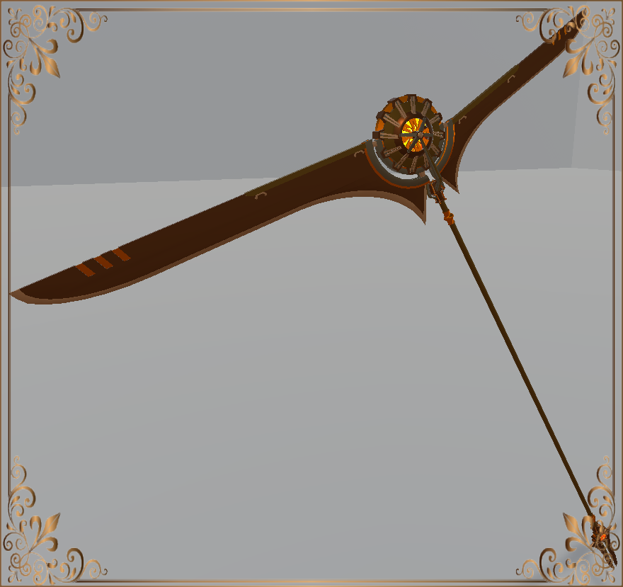 Steampunk Swordspear (スチームパンク剣槍) - marchhare's general store - BOOTH