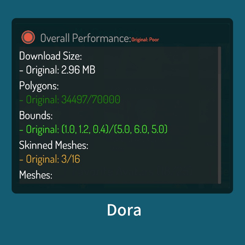 VR向けアバターモデル「Dora」無料 - Qiseo - BOOTH