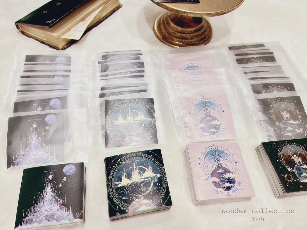 Wonder シール-4枚セット- - wonder collection - BOOTH