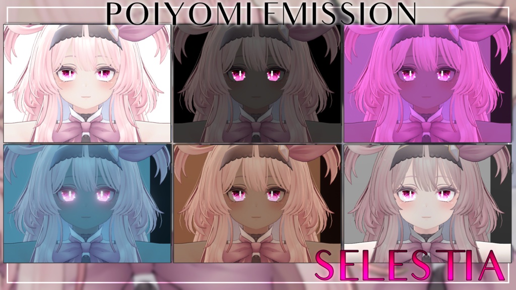 [VRChat] Crystal Eyes for「桔梗, Kikyo 」 & 「セレスティア, Selestia 」 - Hitsuu's ...